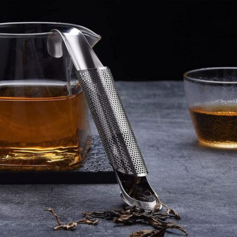 loose Tea Diffuser Strainer Infuser leaf herbal Filter Cup Mesh ...