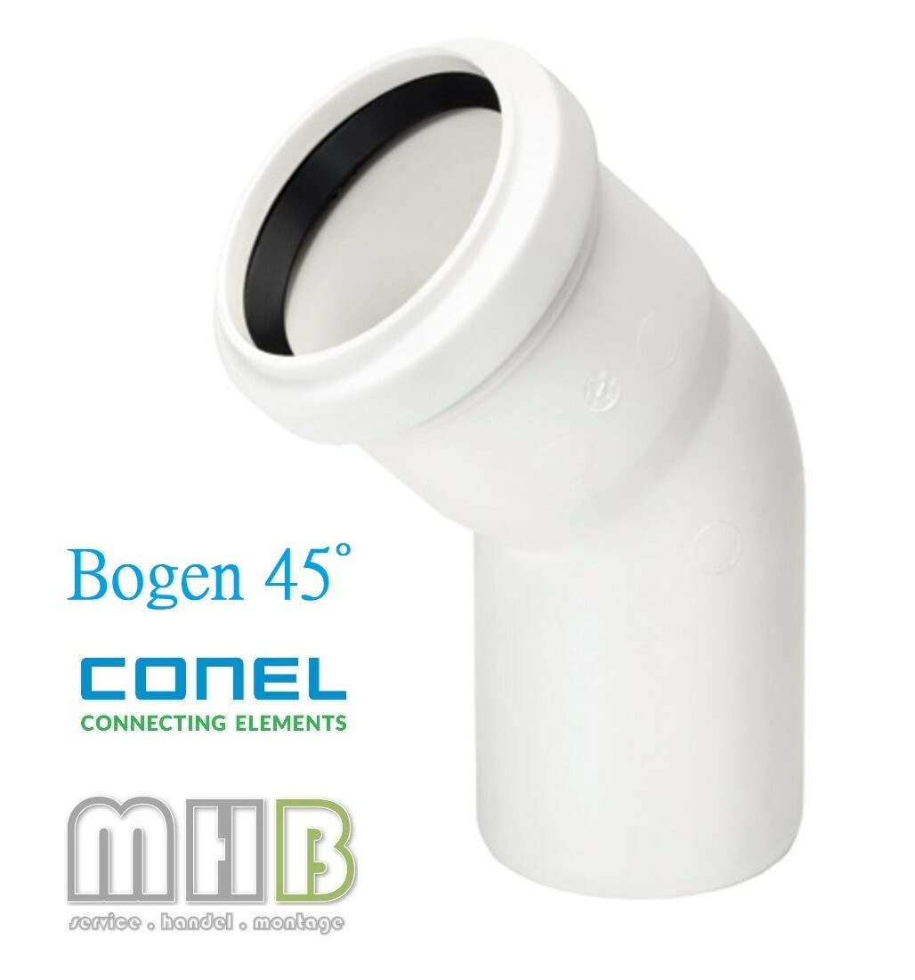 CONEL DRAIN Formteile DN 32 - DN 100 I Bögen I Muffen I Stopfen I ...