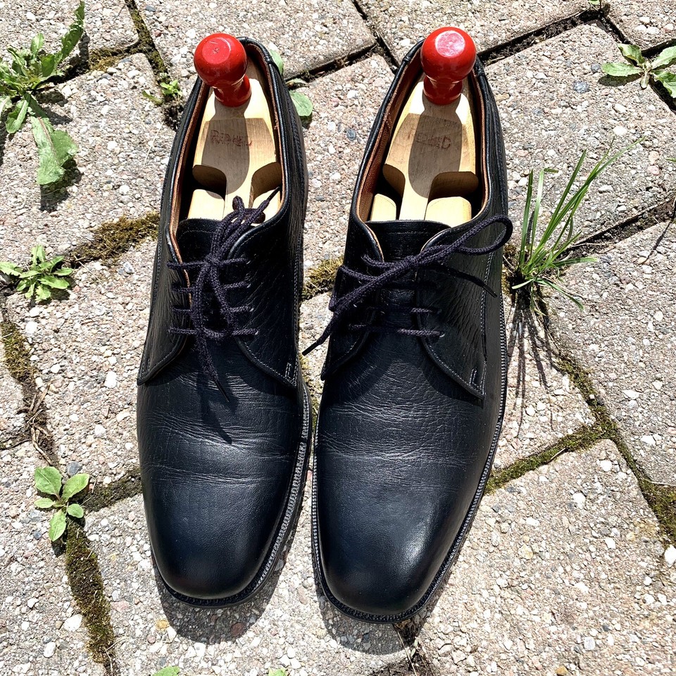 Vintage Dack’s Black Derby Dress Shoe 10.5C Prairie Oxhide | eBay