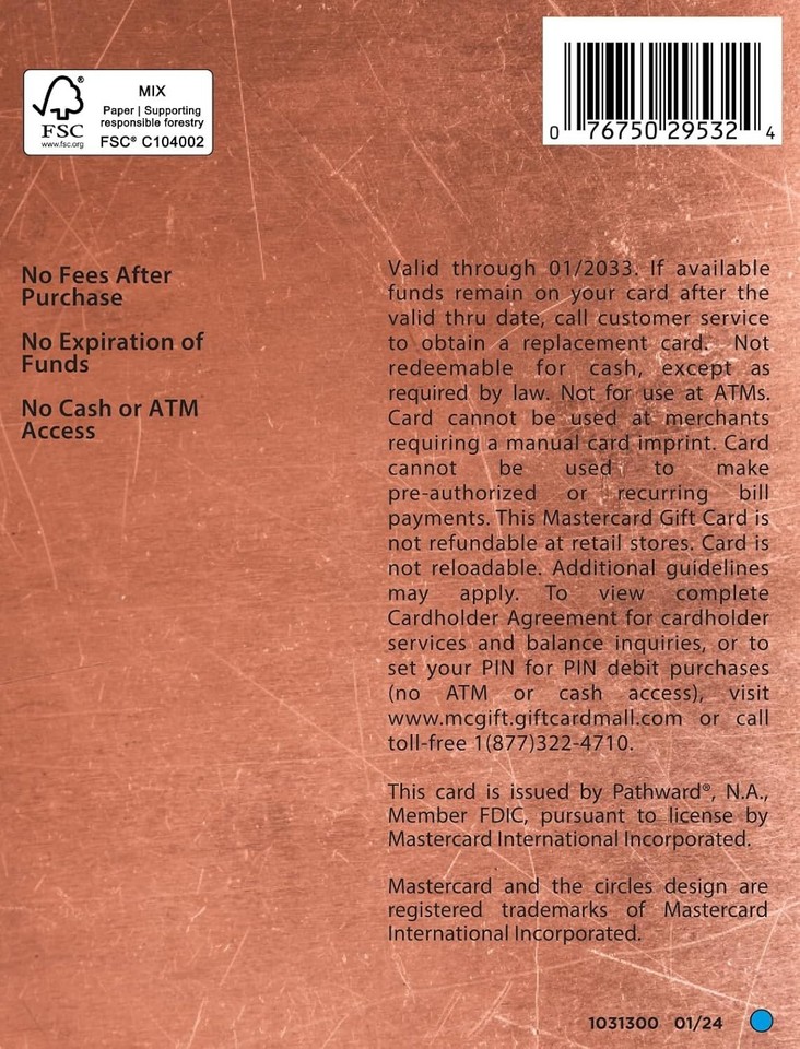 $25 Mastercard Gift Card (plus $3.95 Purchase Fee) | eBay