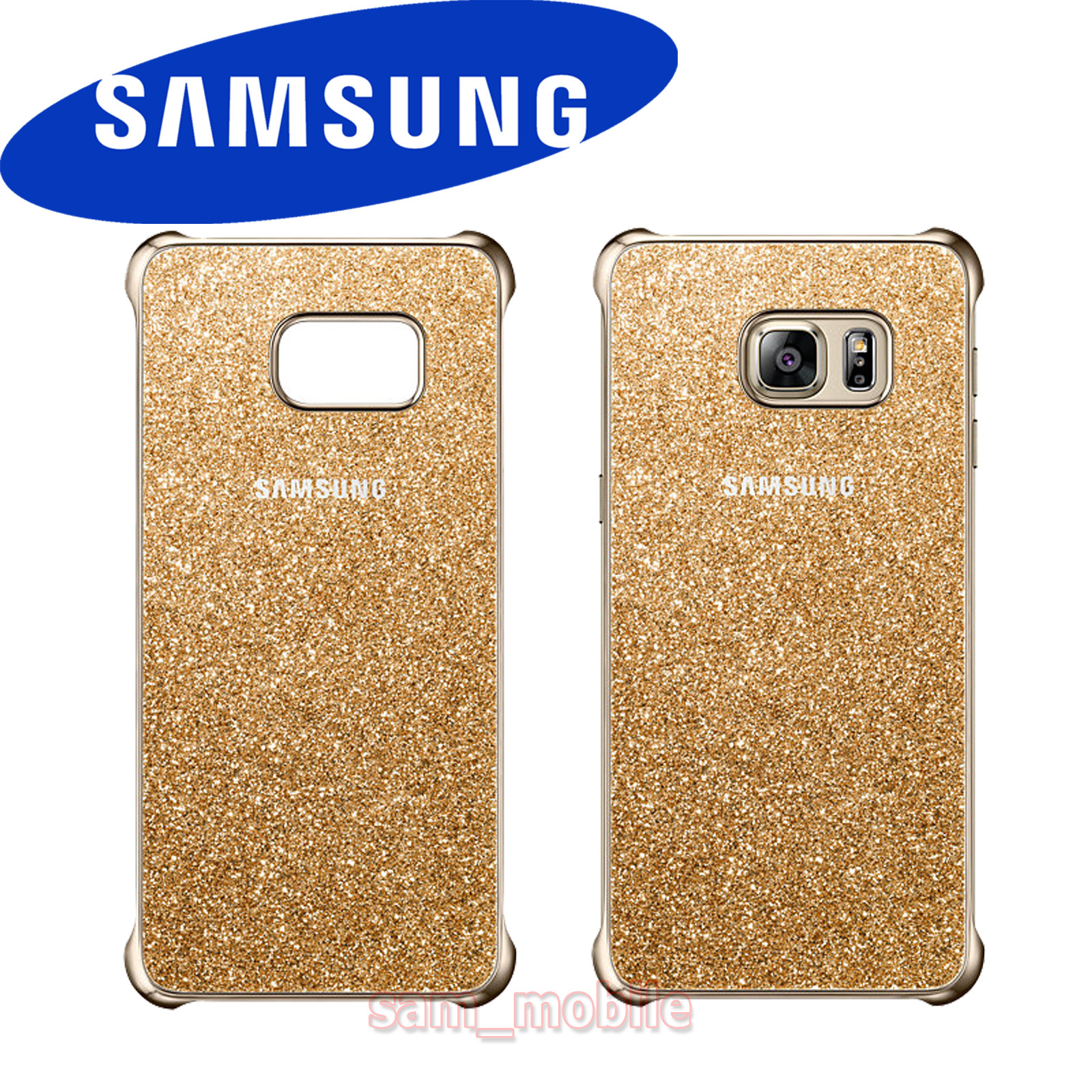 SAMSUNG Galaxy S6 edge+ SM-G928 Genuine GLITTER Cover EF-XG928 w ...
