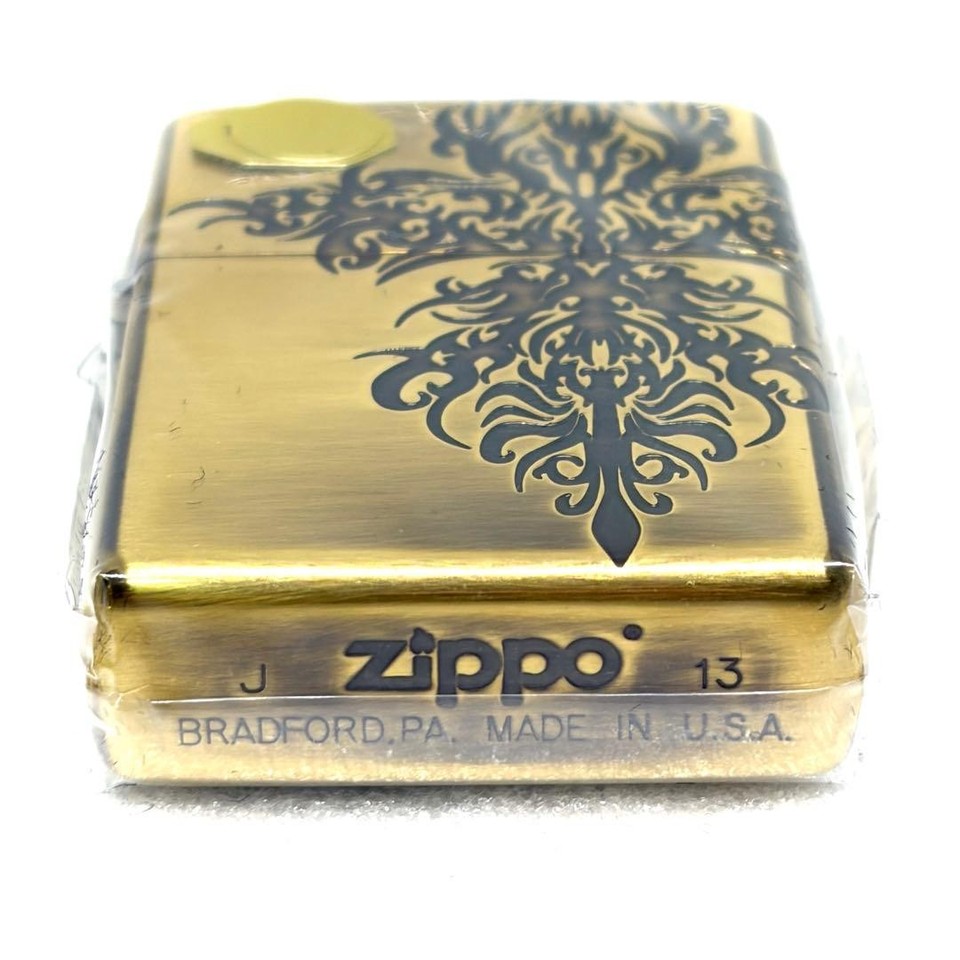 Zippo 3D Type II Cross Brass Gold USA New Unopened | eBay Australia