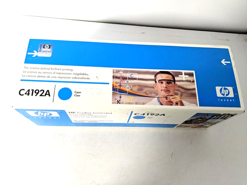 HP Color LaserJet C4192A Cyan Print Cartridge - 4500-4550 | eBay