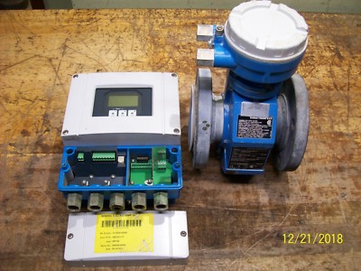 ENDRESS+HAUSER PROMAG P FLOWMETER with PROMAG 53 TRANSMITTER 53P80 ...
