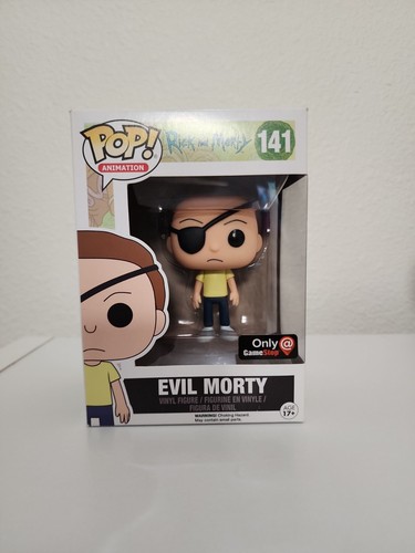 Evil Morty Funko Pop 141 New In Box GameStop Exclusive Rick and Morty ...