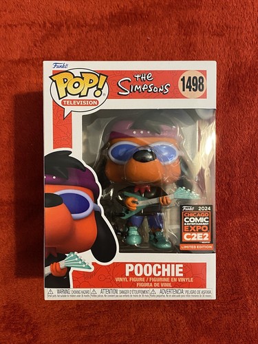 Funko Pop The Simpsons Poochie #1498 Chicago Comic & Entertainment Expo ...