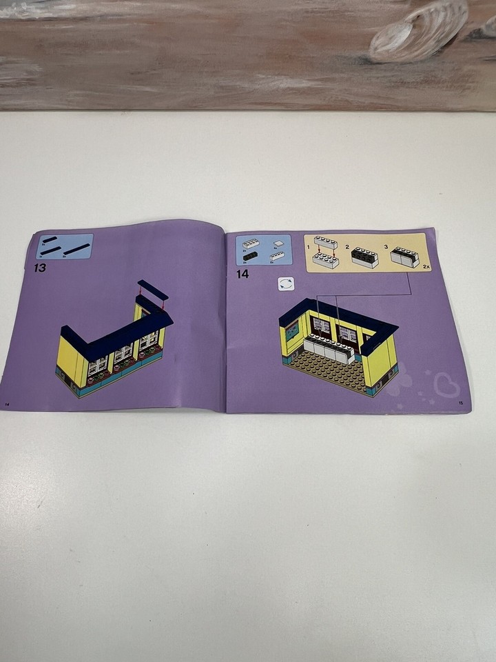 LEGO Friends Instruction Manuals -Mixed Lot of 4 Booklets & A Box | eBay