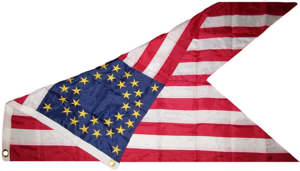 3x5 Embroidered Sewn Union Cavalry Guidon 300D Nylon Flag 3'x5' | eBay