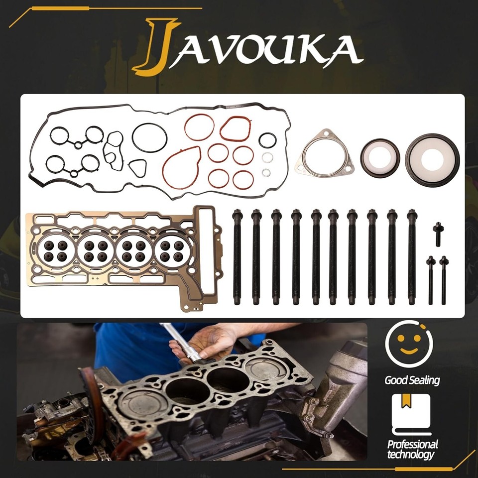 MLS Engine Head Gasket Set with Bolts Fit for Mini Cooper R56 Hatchback ...