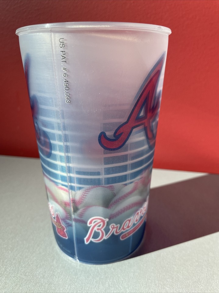 Classic Atlanta Braves 3D Holographic Souvenir Cup Featuring Logo And ...