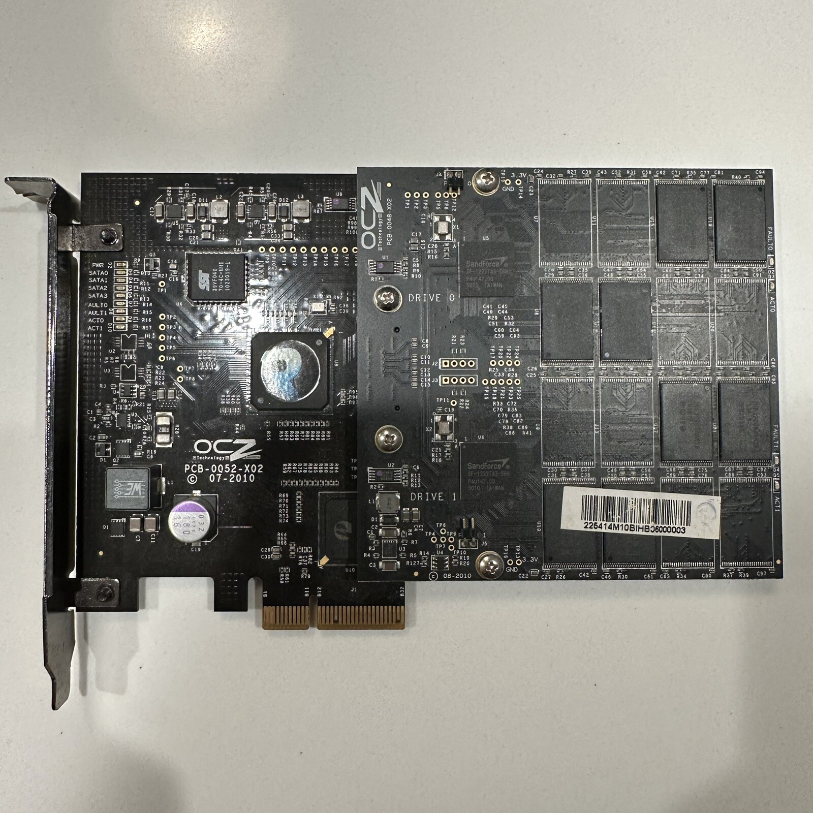 OCZ RevoDrive X2 PCI-E 100GB PCI-Express x4 MLC Internal SSD OCZSSDPX ...