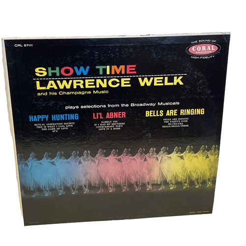 Lawrence Welk And His Champagne Music Show Time (Vinyl, 1957) Coral – CRL 57111 | eBay