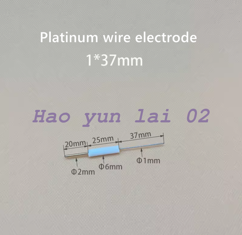 1PCS Pt005 Pt010 Pt015 Pt017 Platinum wire electrode Platinum column ...