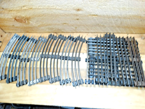 Lionel O Gauge 3-Rail Train Track 13 Straight & 8 Curves (21 Total) | eBay