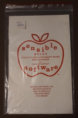 APLUS Structured Applesoft-Basic Pre-Compiler by Sensible Software 1979 ...