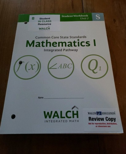 Common Core State Standards Mathematics1 Integrated Path Student ...