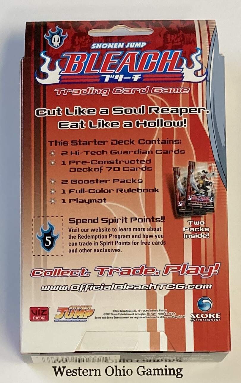 Bleach TCG Premiere 1st Edition Starter Deck NEW CCG Set Trading Card ...