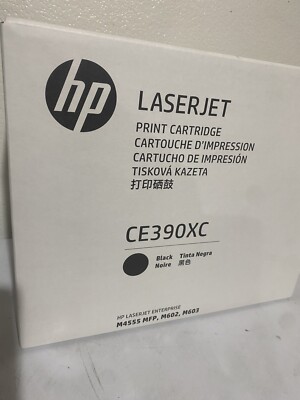 HP СЕ390XC High Yield 90X TONER CARTRIDGE HP LaserJet M600 M602n New | eBay