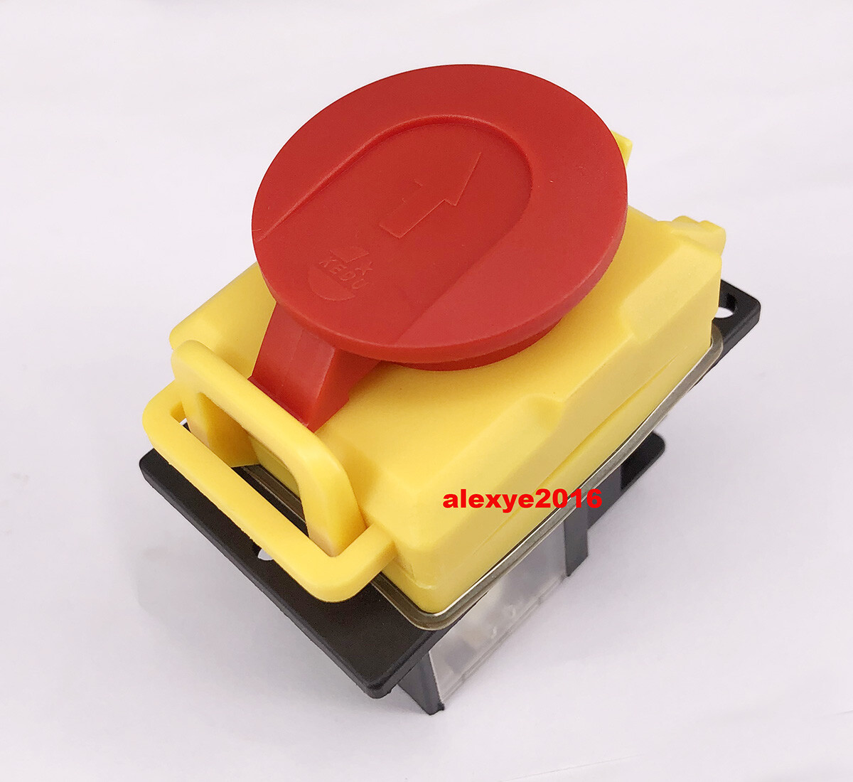 KEDU KJD12 EN61058 E195428 Switch 4 Pins 16A 220-250VAC Part #:01D1324 ...