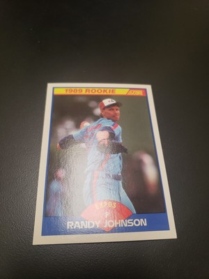 1989 Score Randy Johnson Rookie Card RC #645 Montreal Expos | eBay