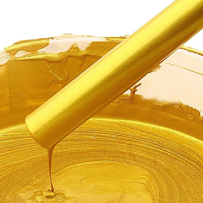 24K Super Bright Gold Foil Paint Bronzing Oily Flashing Gold Metallic ...