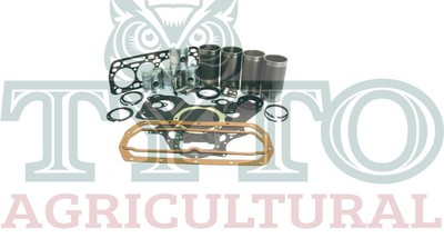 Case International 374 384 444 B414 B434 Tractor Engine Overhaul Kit ...
