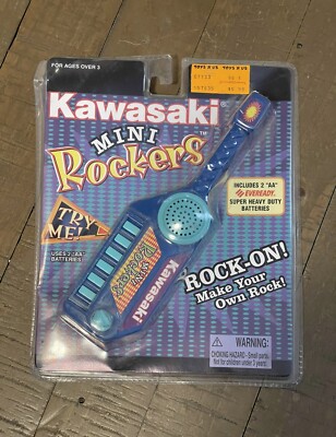 Vintage Kawasaki mini rockers guitars toys rare 1998 Christmas Gift | eBay