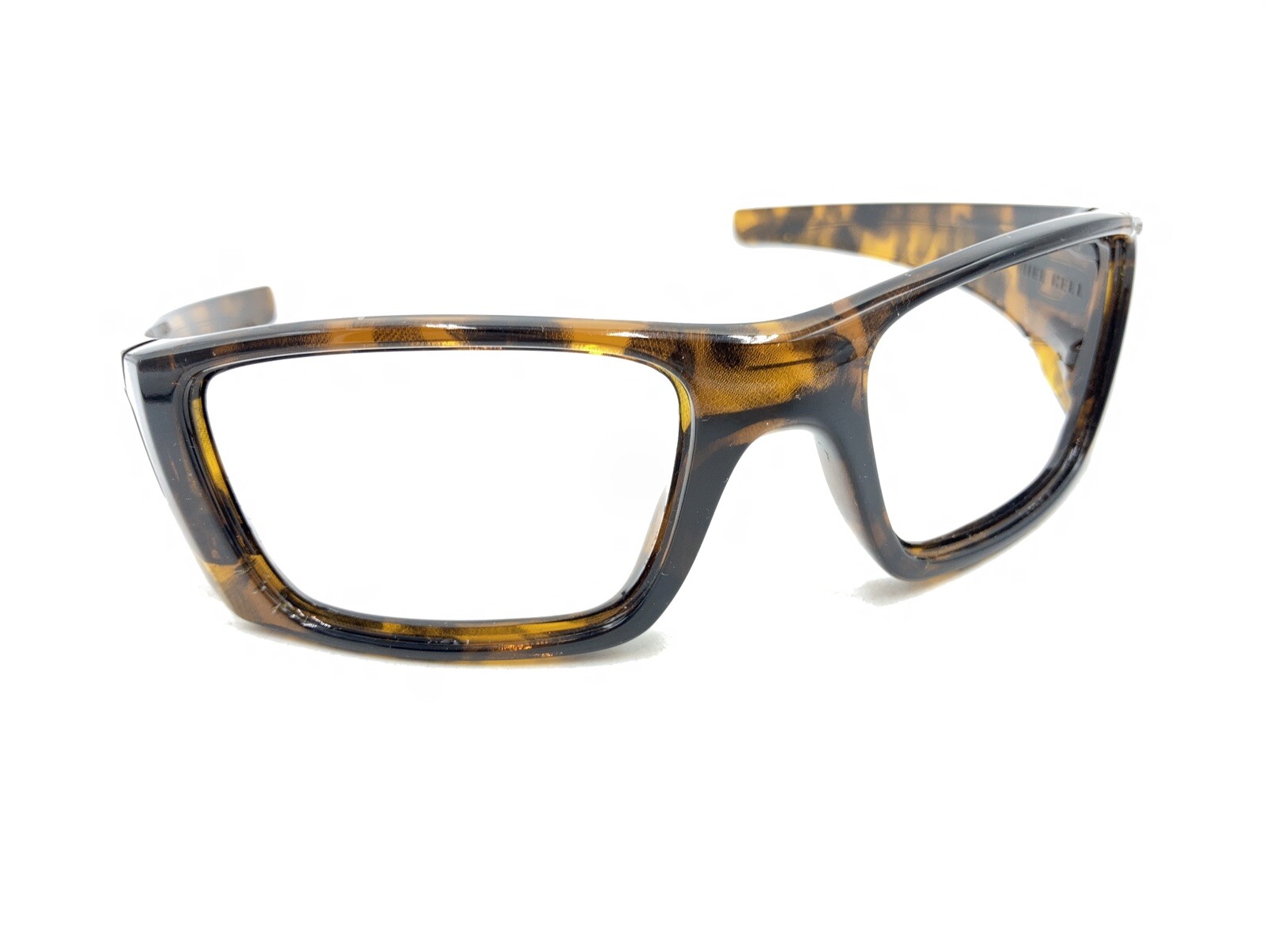 Oakley Fuel Cell Tortoise Brown Wrap Sunglasses Frame… - Gem