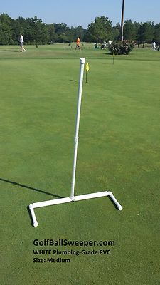 Golf Ball Sweeper (WHITE - MEDIUM) | eBay