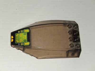 lego 8108 - 4212507 Trans-Brown (Old Trans-Black) Pare-brise 10 x 6 x 2 ...