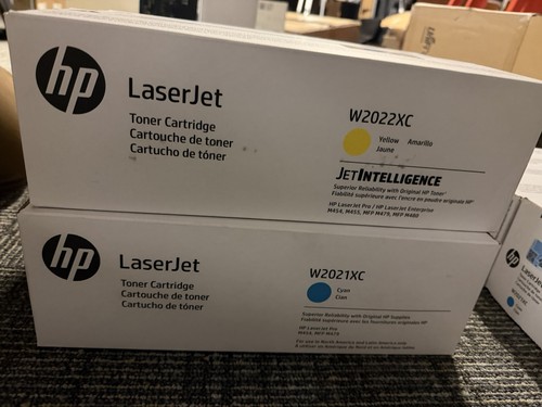 Set of 4 New HP 414X W2020XC, W2021XC, W2022XC, W2023XC, Toner ...