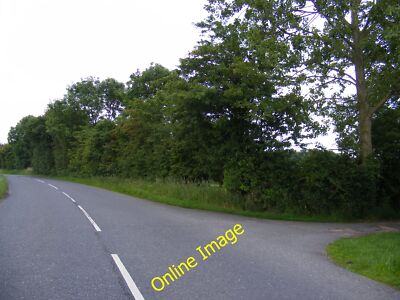 Photo 6x4 B1123 Harleston Road North Green/TM3076 At the entrance to ...