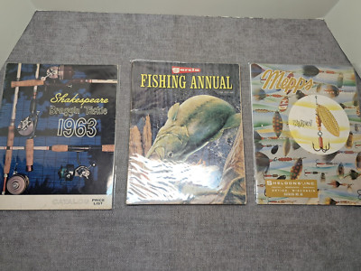 Vintage Fishing Catalogs Lot - Shakespear - Garcia - Mepps Lot Of 3 ...