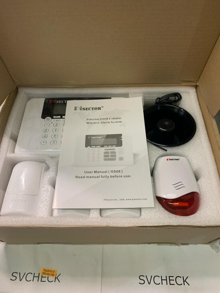 PISECTOR GS08-M GSM Cellular Wireless Alarm System | eBay