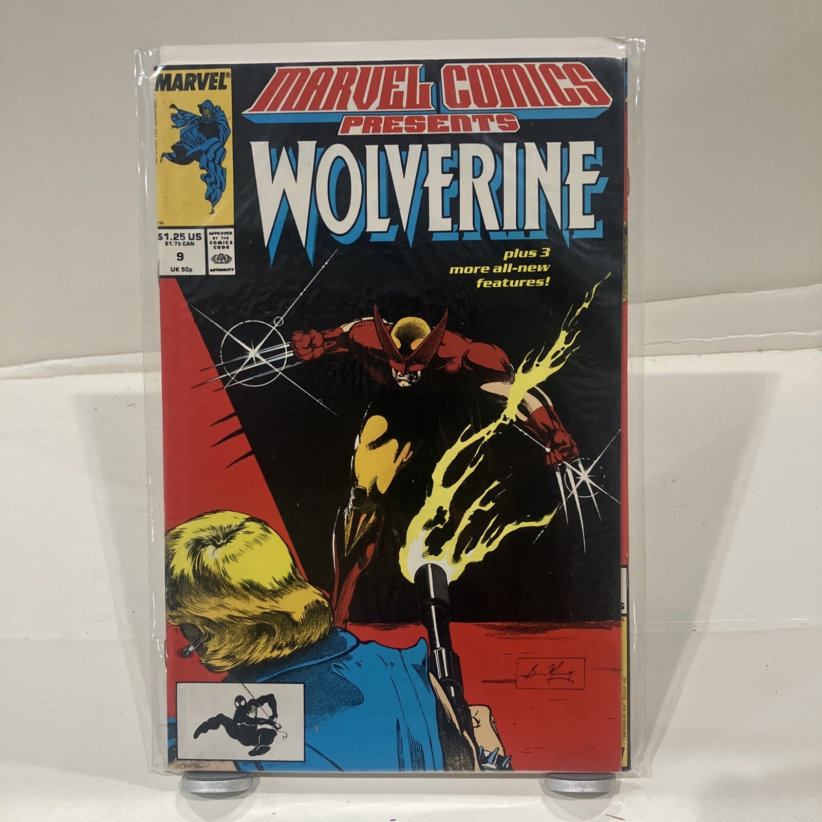 MARVEL COMICS PRESENTS # 9 * WOLVERINE * MAN-THING * CLOAK * 1988 | eBay