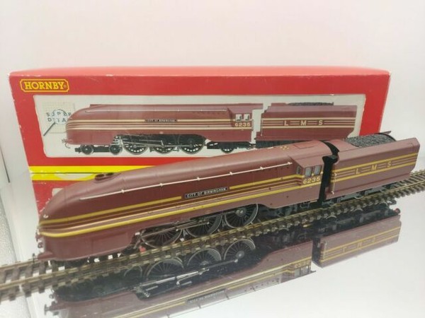 Hornby LMS 4-6-2 Coronation Class 6235 City of Birmingham OO Gauge ...
