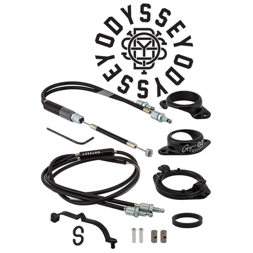 Odyssey B-316-BK G3 Rotor Gyro 3 brake Detangler System BMX Bike 1-1/8 ...