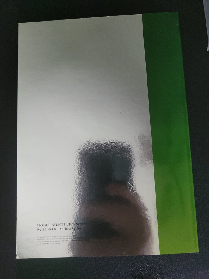 User's Guide Manual - Kt3 ultra series msi mainboard for and Athlon xp ...