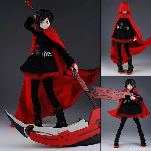 Threezero RWBY RUBY ROSE 1/6 Scale Action Figure Doll 2015 RARE USED | eBay