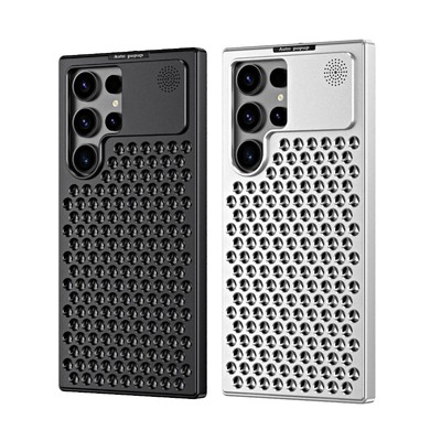 For Samsung Galaxy S24 S23 S22 Ultra Metal Honeycomb Heat Sink Aluminum ...
