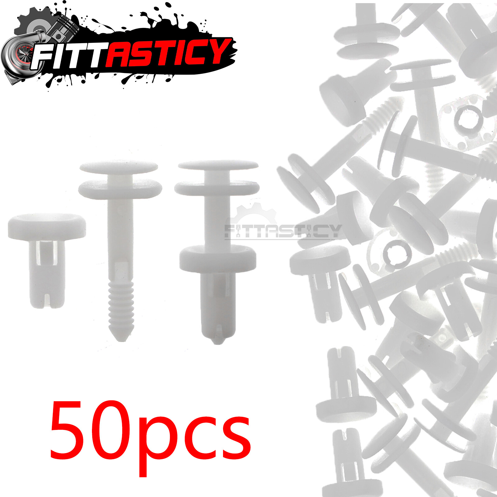 50pcs Door Trim Panel Retainer Clips for Chevy GMC K1500 K2500 K3500 ...