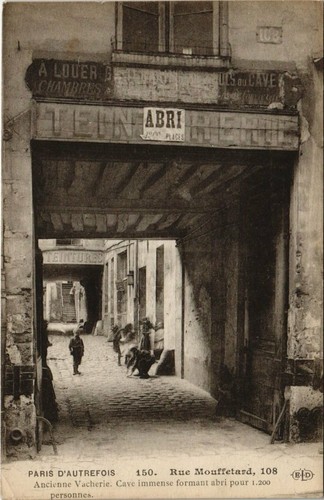 CPA PARIS 5e - Rue Mouffetard, 108 (64915) | eBay