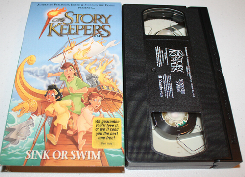 The Story Keepers Sink or Swim (VHS 1996) Christian Animation, Brian ...