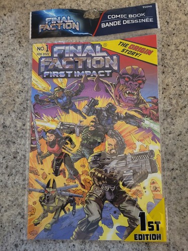 Comic Book Final Faction First Edition Number 1 Sealed Rare Collectors ...