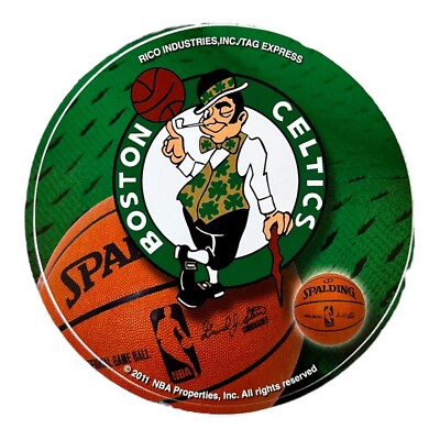 NBA Boston Celtics Round Decal 4.5" | eBay