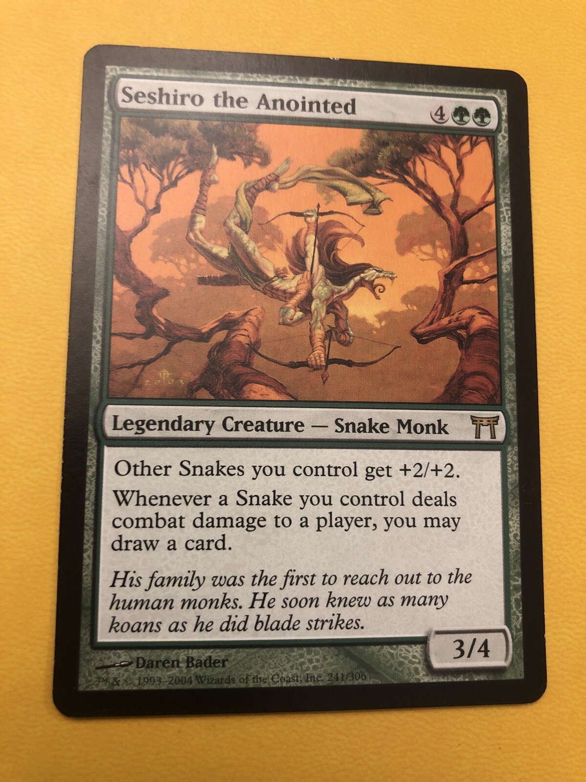 MTG - Seshiro the Anointed - Champions of Kamigawa - NM/VLP | eBay