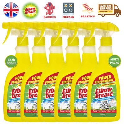 Elbow Grease Spray All Purpose Degreaser Kitchen Stain Remover Cleaner ...