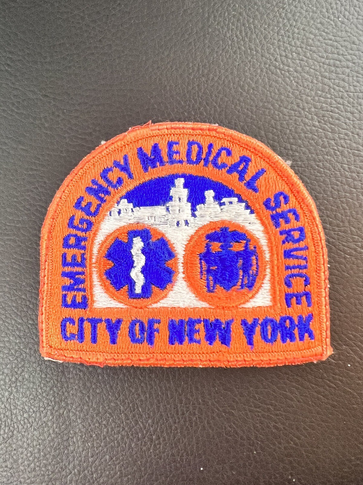 Vintage New York Patch City of New York EMS Paramedic Shoulder Patch NY ...