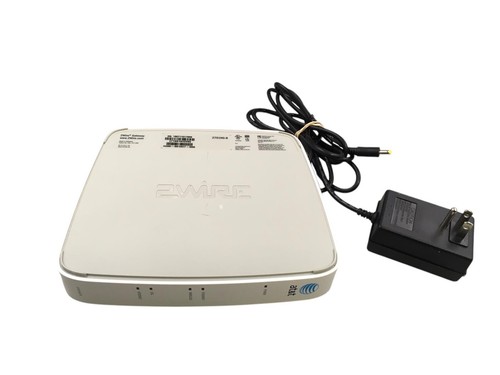 AT&T 2701HG-B 2Wire Wireless Gateway DSL Router Modem W/Power Adapter ...