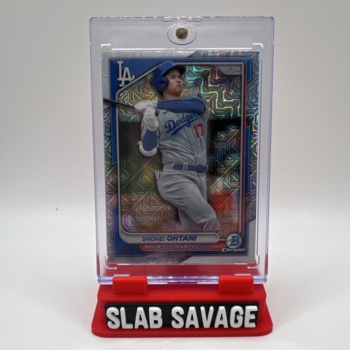 Shohei Ohtani - 2024 Bowman Chrome Mojo Refractor Parallel Dodgers ...